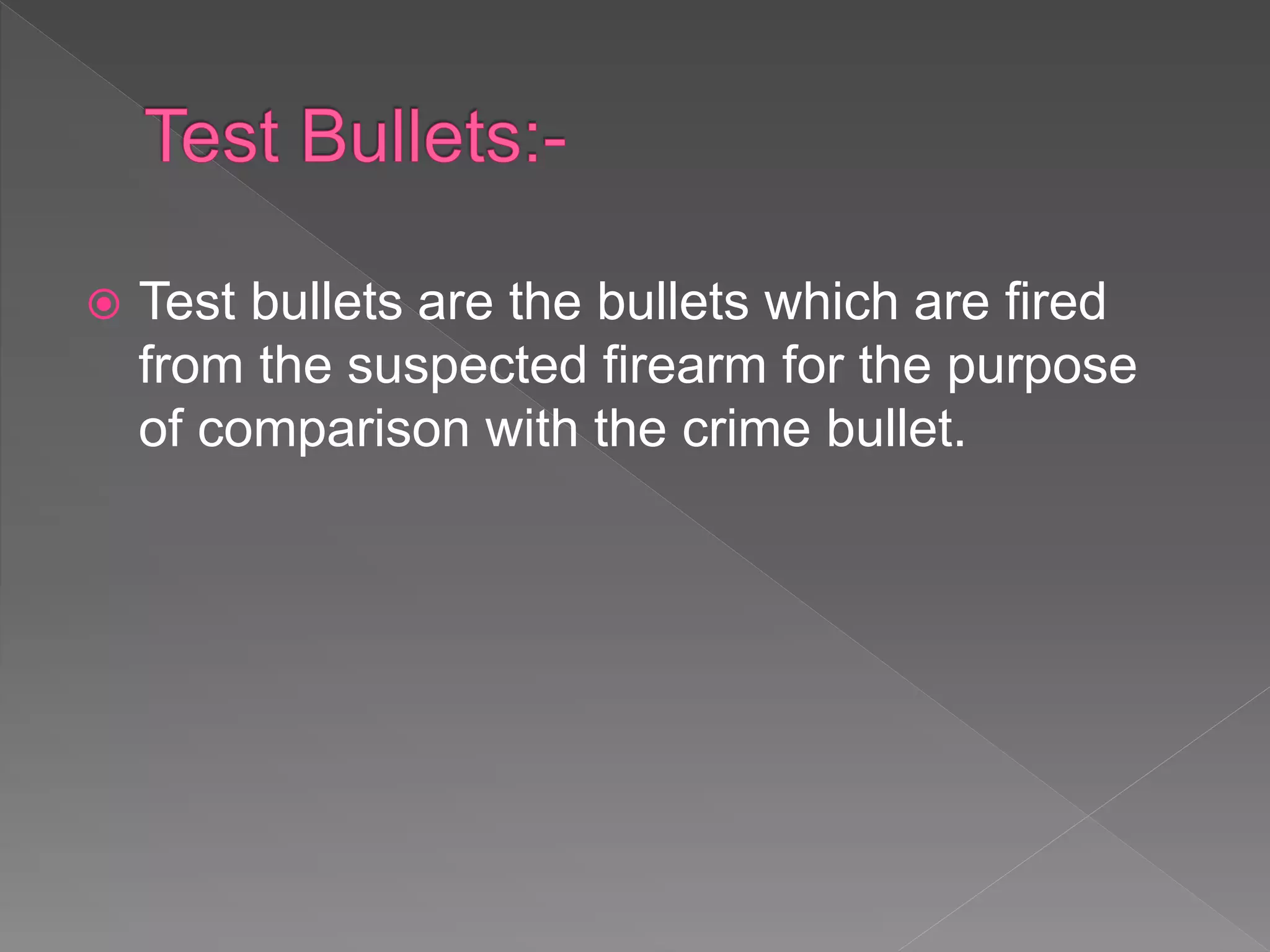 Forensic Ballistics | PPTX | Arms & Ammunition | Sensitive Topics