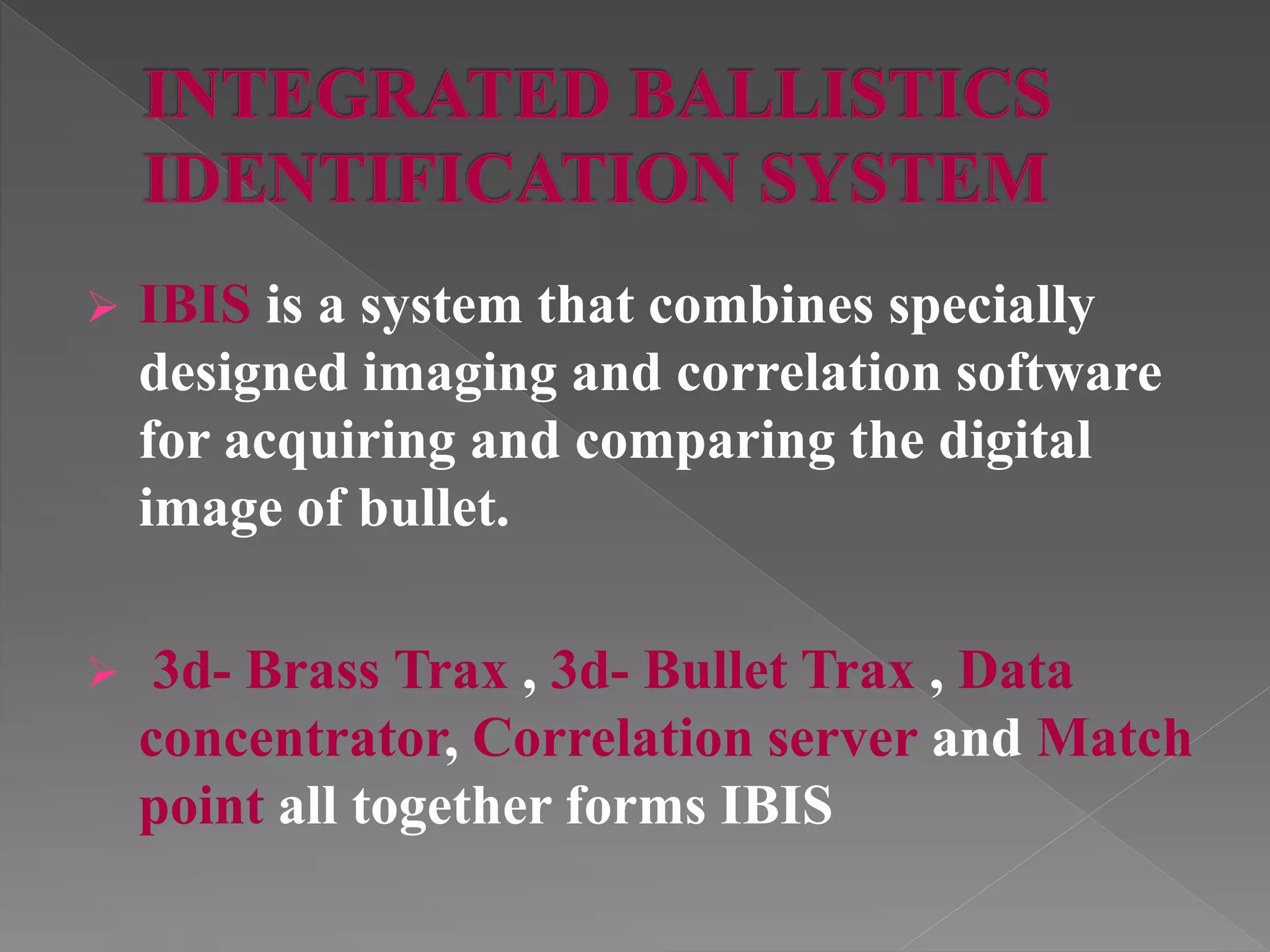 Forensic Ballistics | PPTX