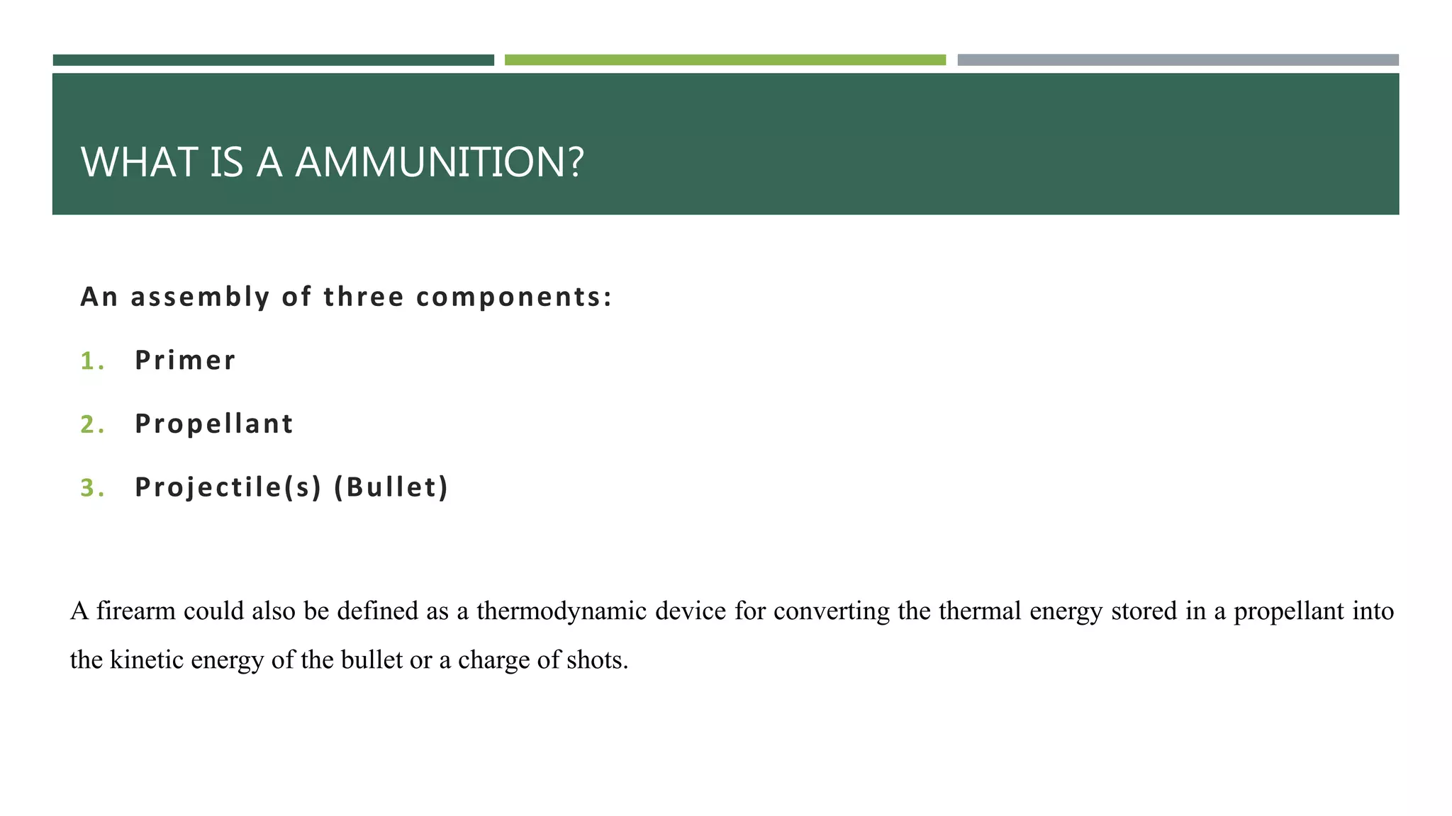 Introduction to Forensic Ballistics | PPTX