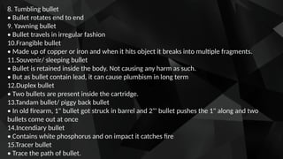 Presentation on forensic ballistics.pptx