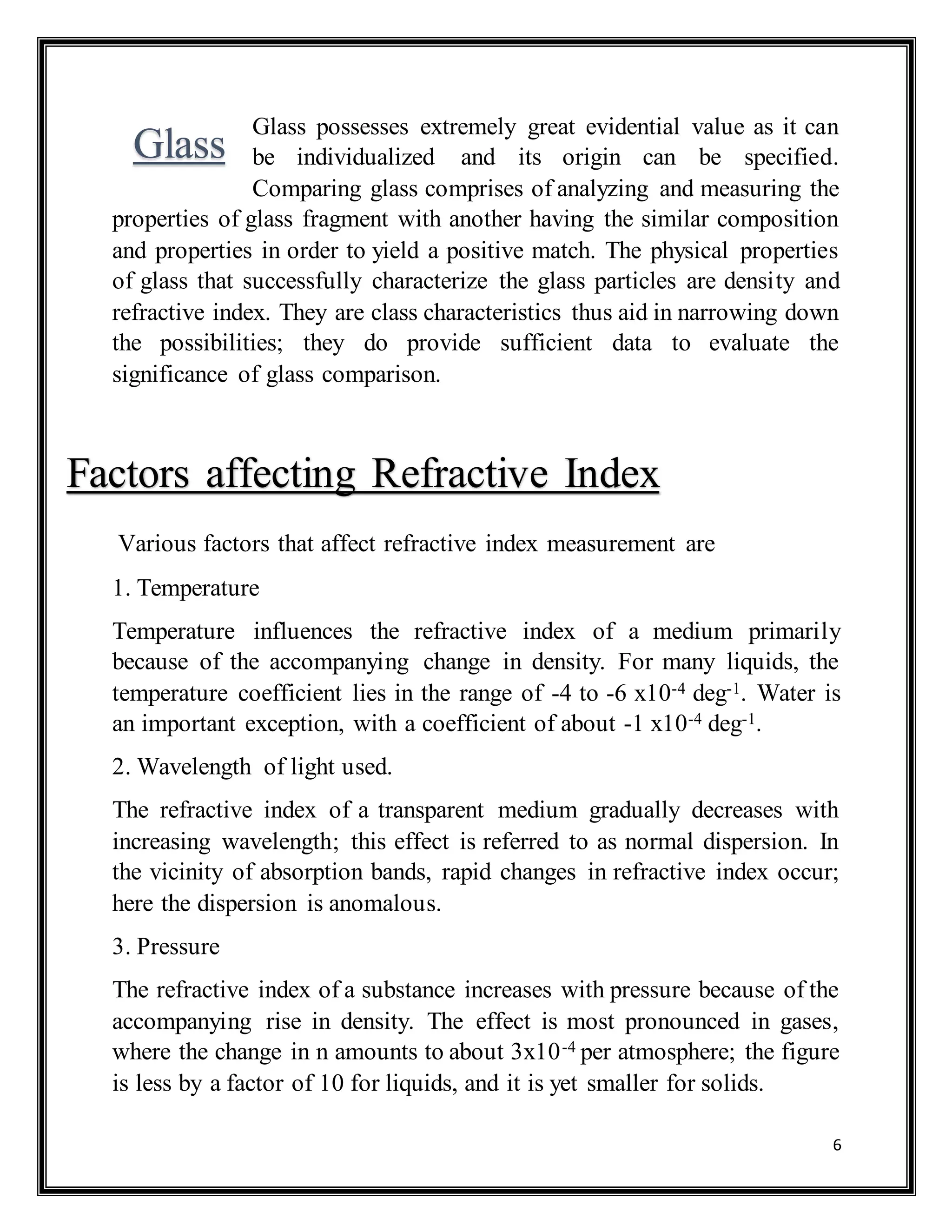 Ballistics abbe's refractometer | DOCX