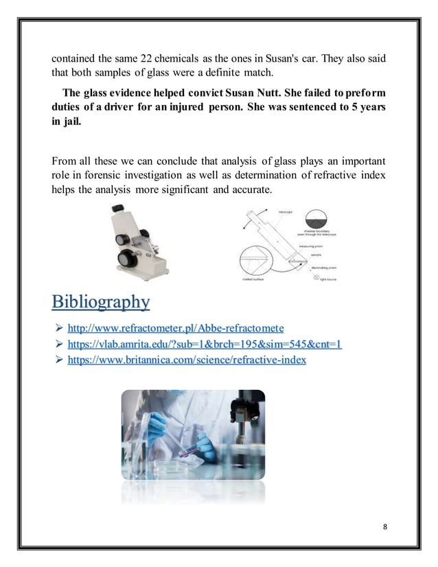 Ballistics abbe's refractometer | DOCX | Physics | Science