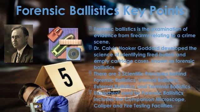 Ballistics in Forensic Science Power Point | PPTX | Arms & Ammunition ...