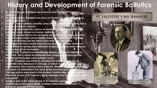 Ballistics in Forensic Science Power Point | PPTX | Arms & Ammunition ...