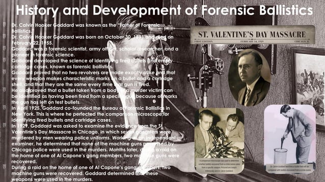 Ballistics in Forensic Science Power Point | PPTX | Arms & Ammunition ...