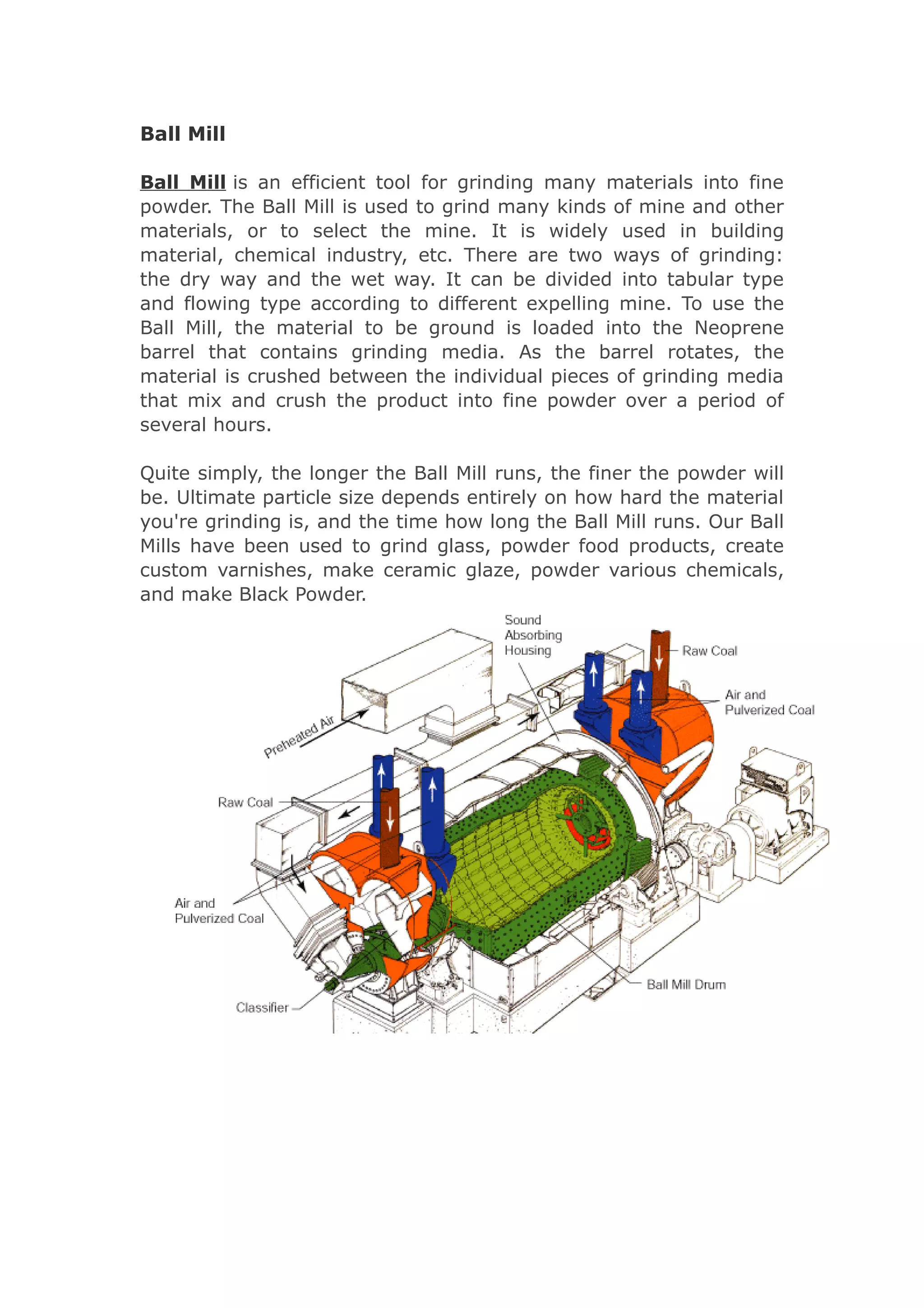 Ball mill | DOC