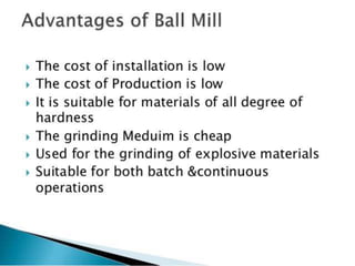 Ball mill | PPTX