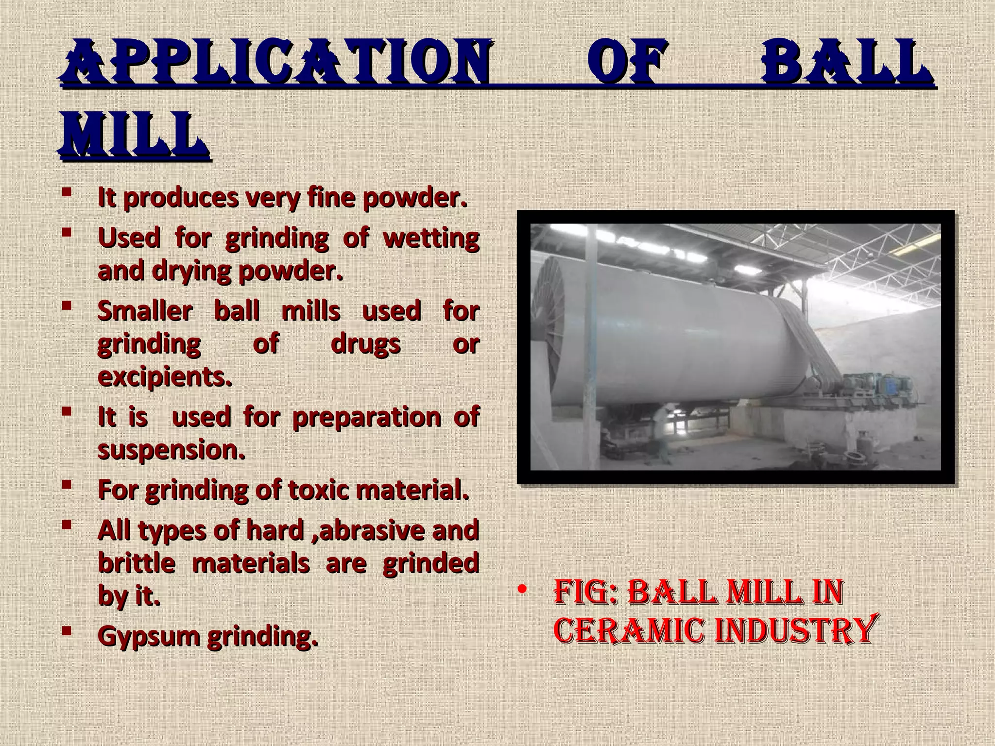 Ball mill | PPT
