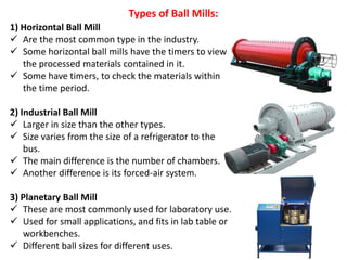Ball mill machine | PDF