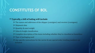 Bill of lading.pptx
