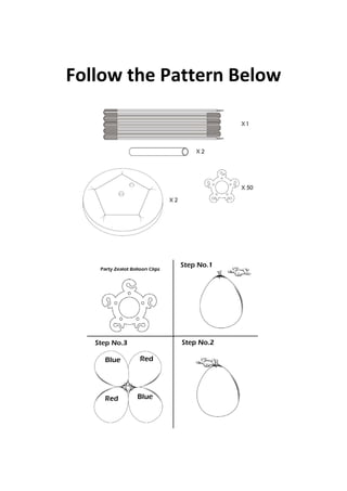 Balloon Arch Kit Instruction - Party Zealot | PDF