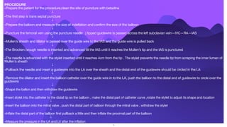 Balloon Mitral Valvuloplasty. BMV (PTMC) | PPT