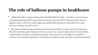 Unveiling the Balloon Pump: IABP Essentials and Functionality | PPT