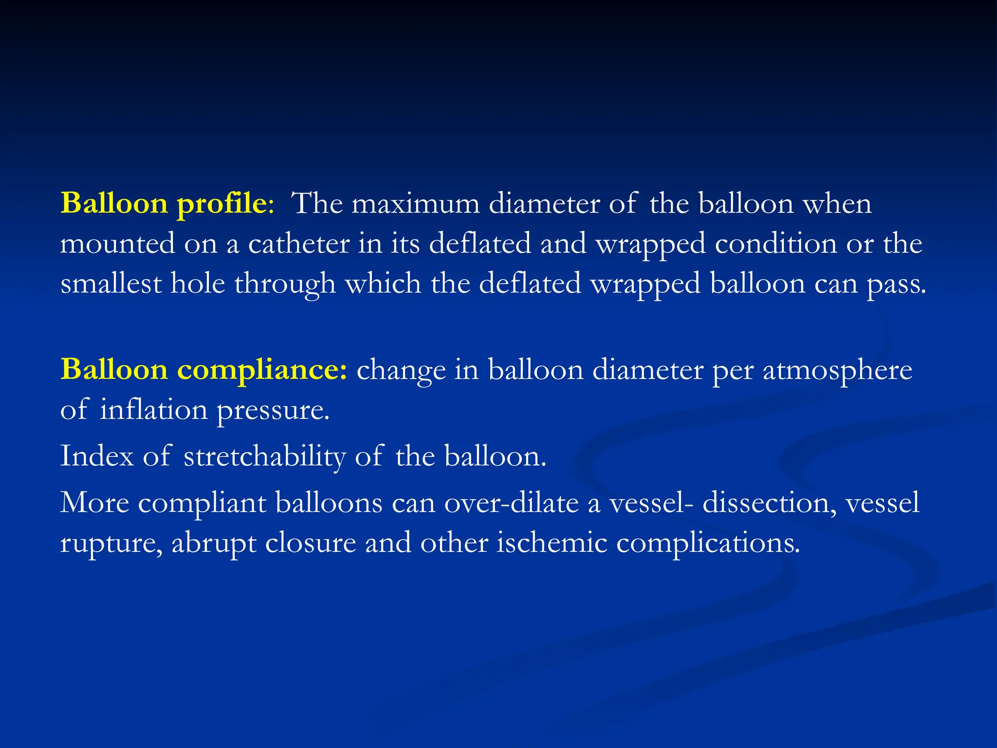 Coronary Balloons in various cardiac interventions | PPSX