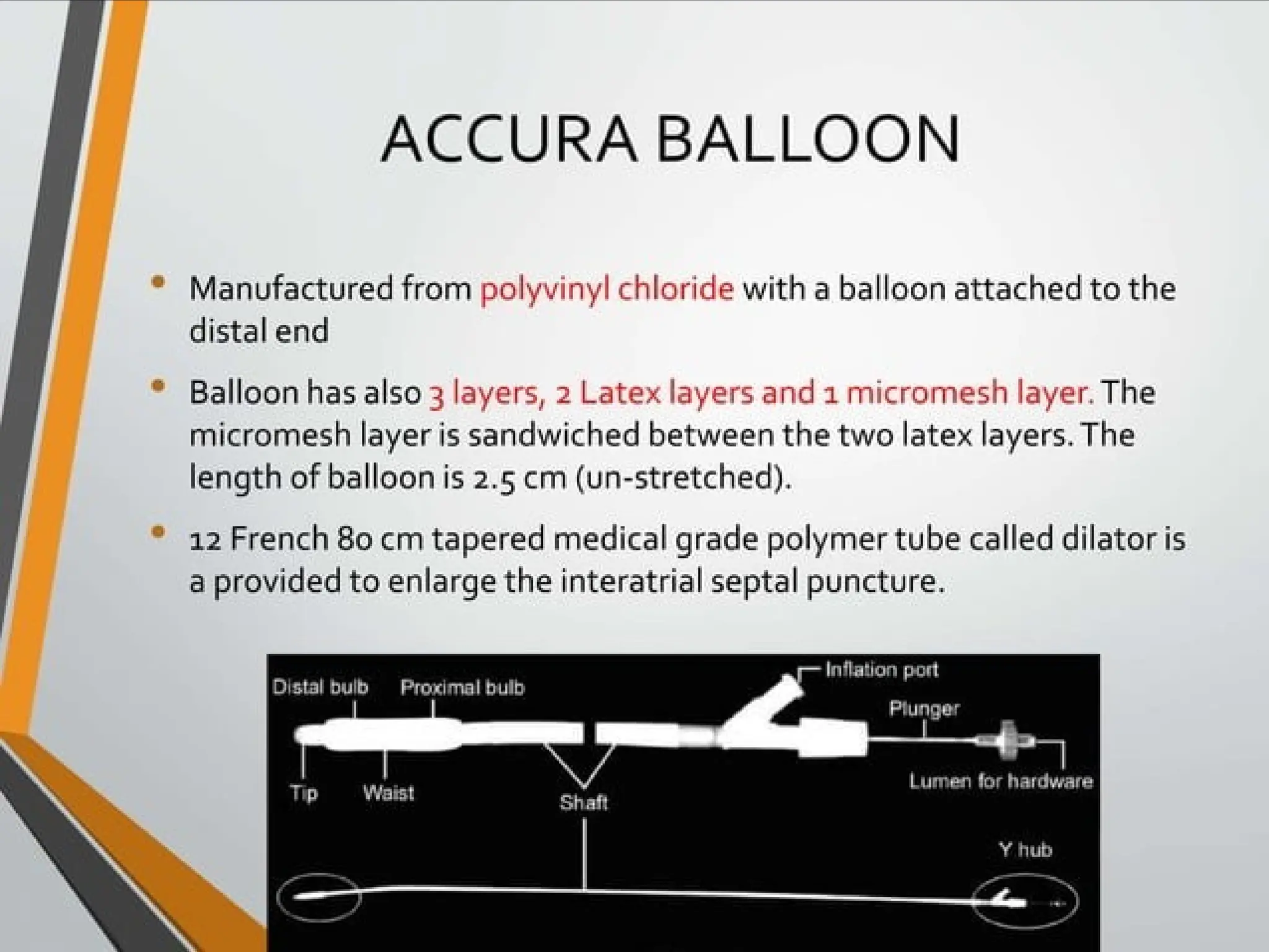 Coronary Balloons in various cardiac interventions | PPSX