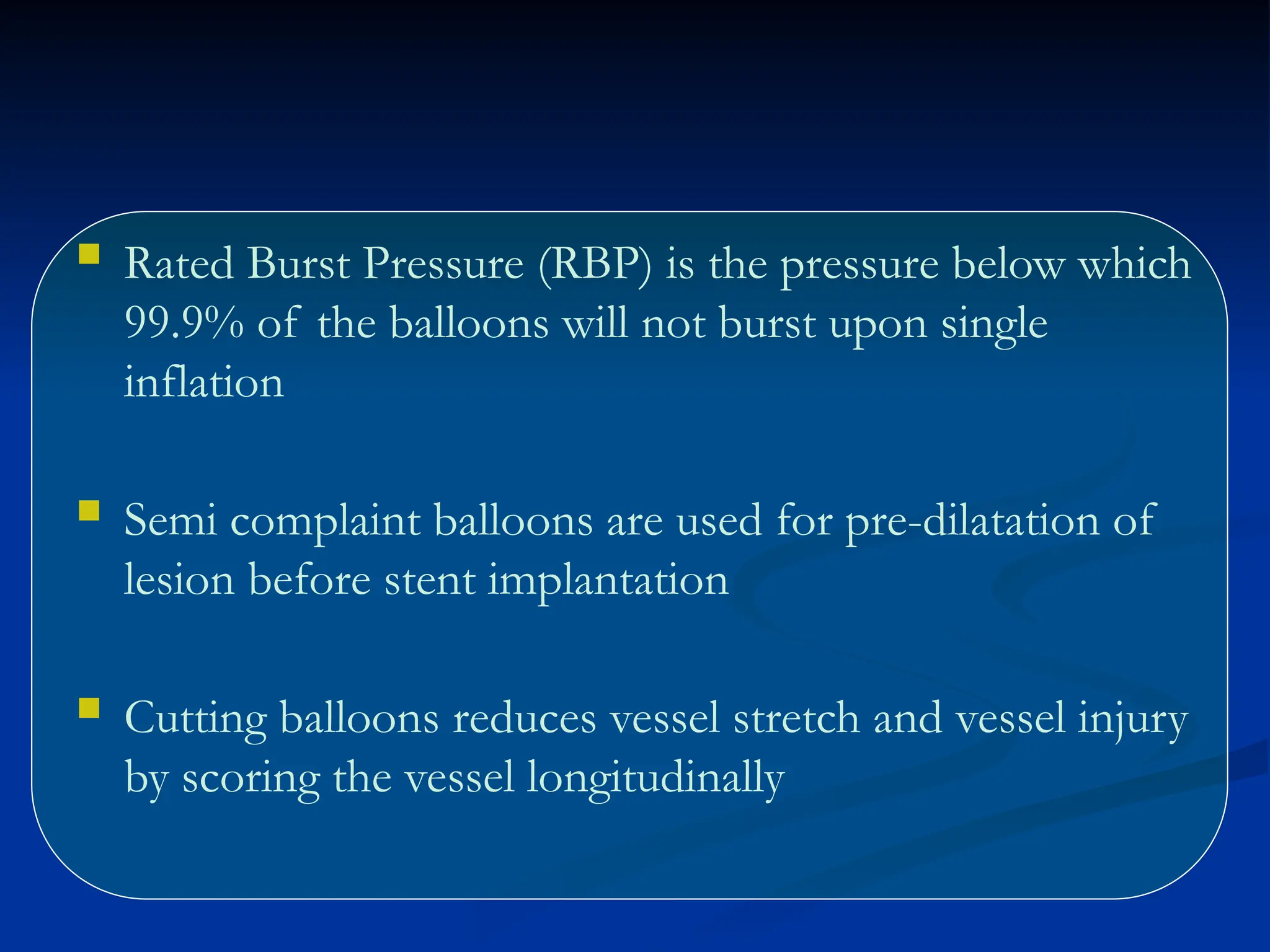 Coronary Balloons in various cardiac interventions | PPSX