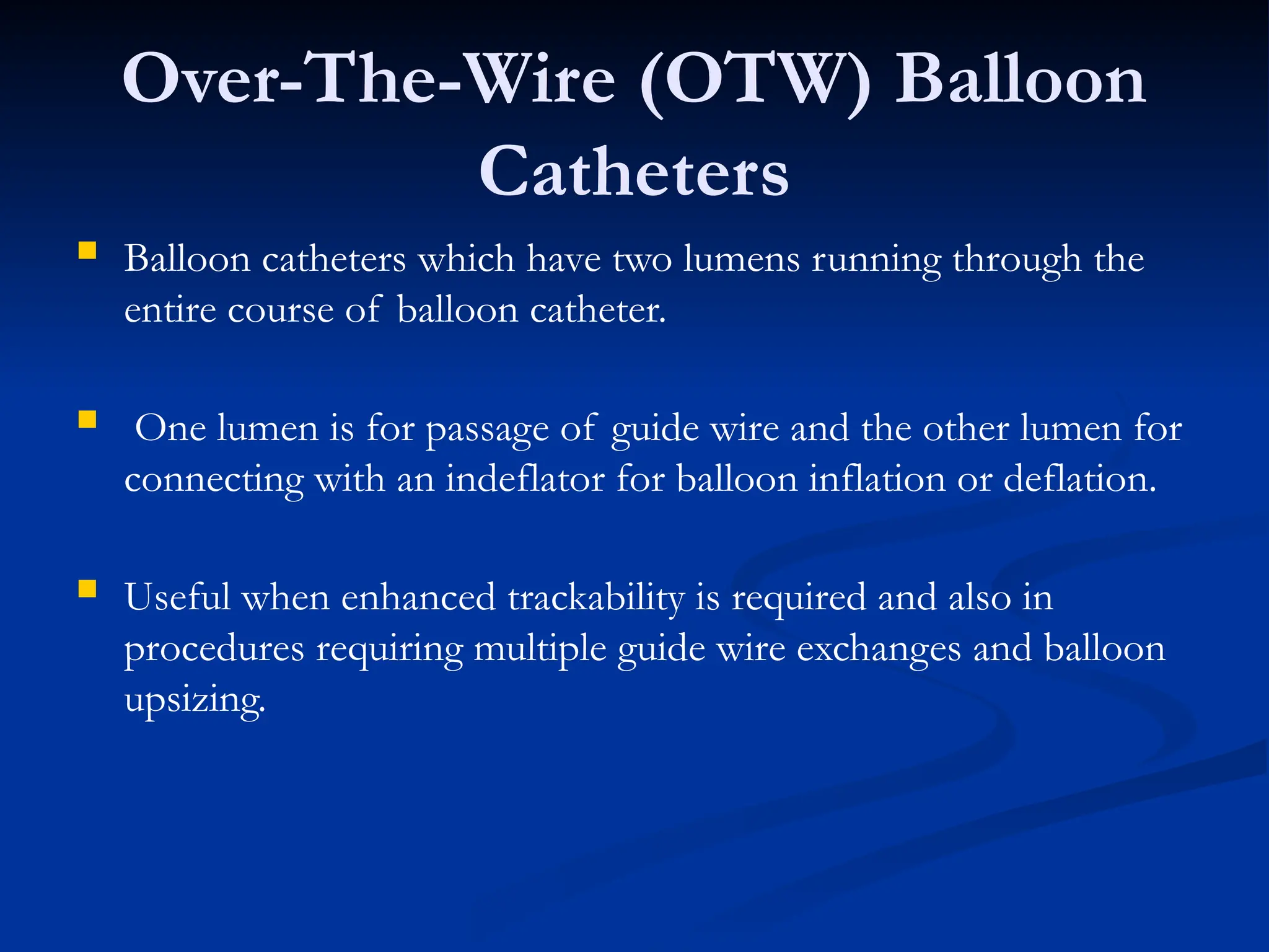 Coronary Balloons in various cardiac interventions | PPSX