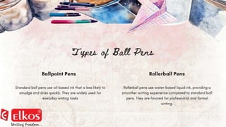 Ball pens | PPTX
