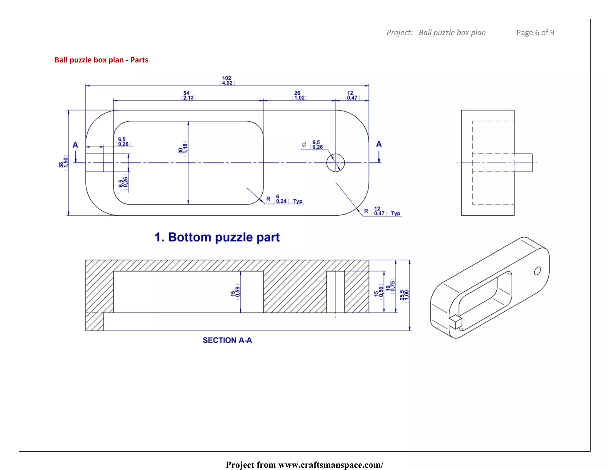 Ball puzzle box plan | PDF