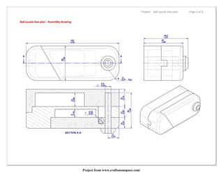 Ball puzzle box plan | PDF
