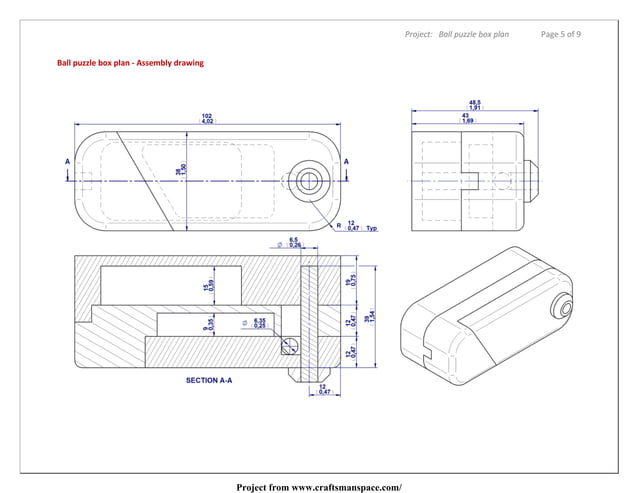 Ball puzzle box plan | PDF