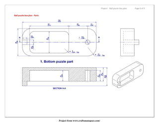 Ball puzzle box plan | PDF