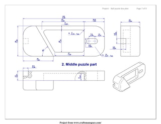 Ball puzzle box plan | PDF