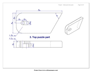 Ball puzzle box plan | PDF