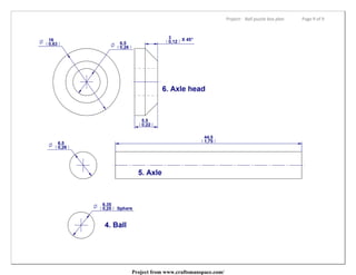 Ball puzzle box plan | PDF