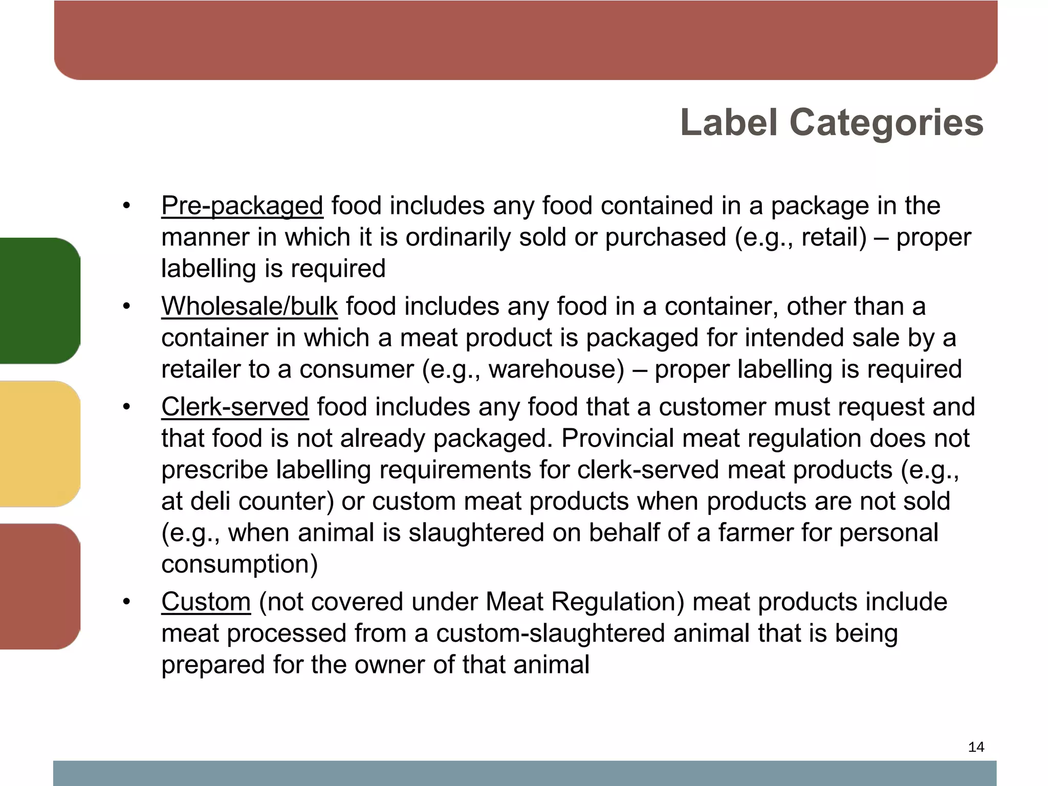 Overview of Meat Inspection | PDF