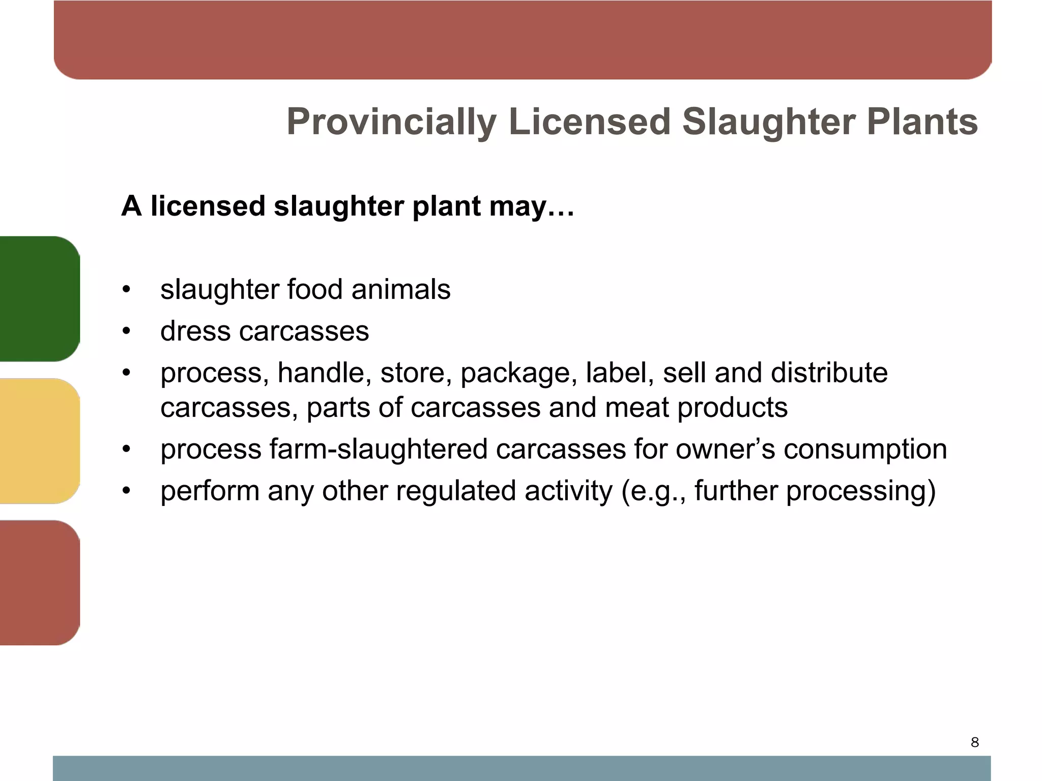 Overview of Meat Inspection | PDF