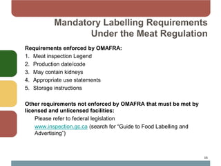 Overview of Meat Inspection | PDF
