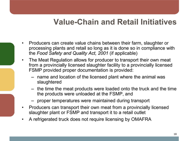 Overview of Meat Inspection | PDF