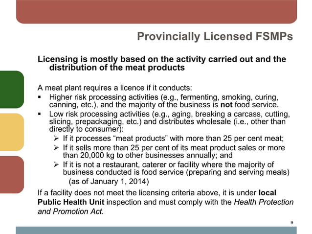Overview of Meat Inspection | PDF