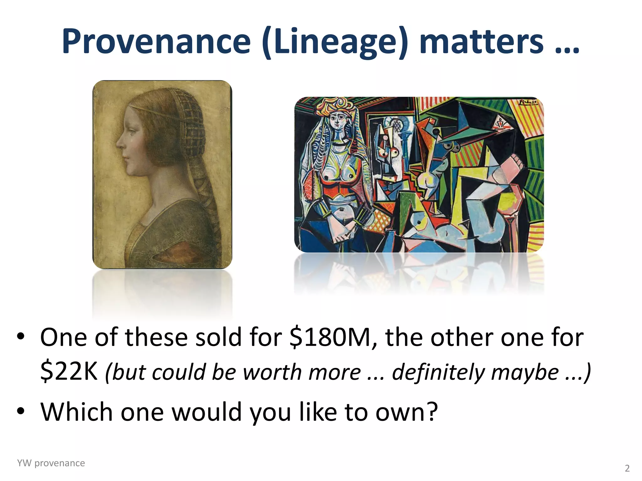 Using YesWorkflow hybrid queries to reveal data lineage from data ...