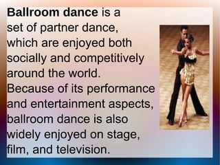 Types Of Ballroom Dance In The Philippines