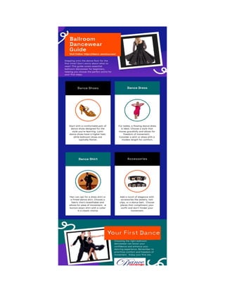 Ballroom Dancewear Guides - Dance America | PDF