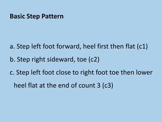 Basic Waltz Steps
