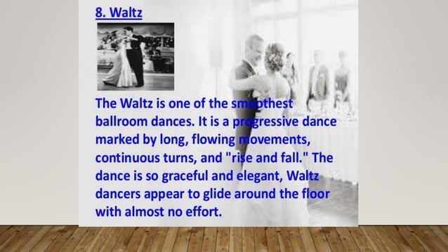Types of Ballroom Dancing | PPTX