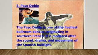 Types of Ballroom Dancing | PPTX