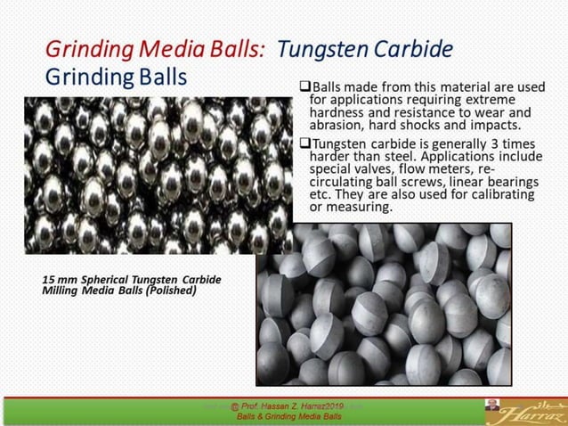 Balls and grinding media balls | PPT