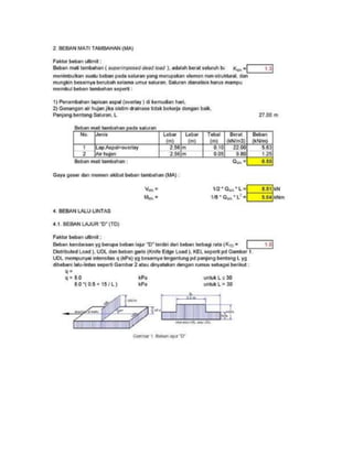 Perhitungan struktur box culvert | DOCX