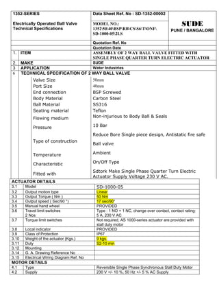 Ball valve | PDF