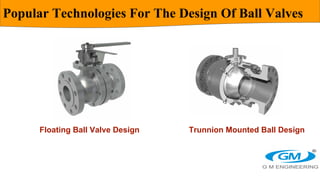 Ball valves are design using new technologies by manufacturers | PDF