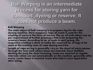 Ball Warping Process | PPTX
