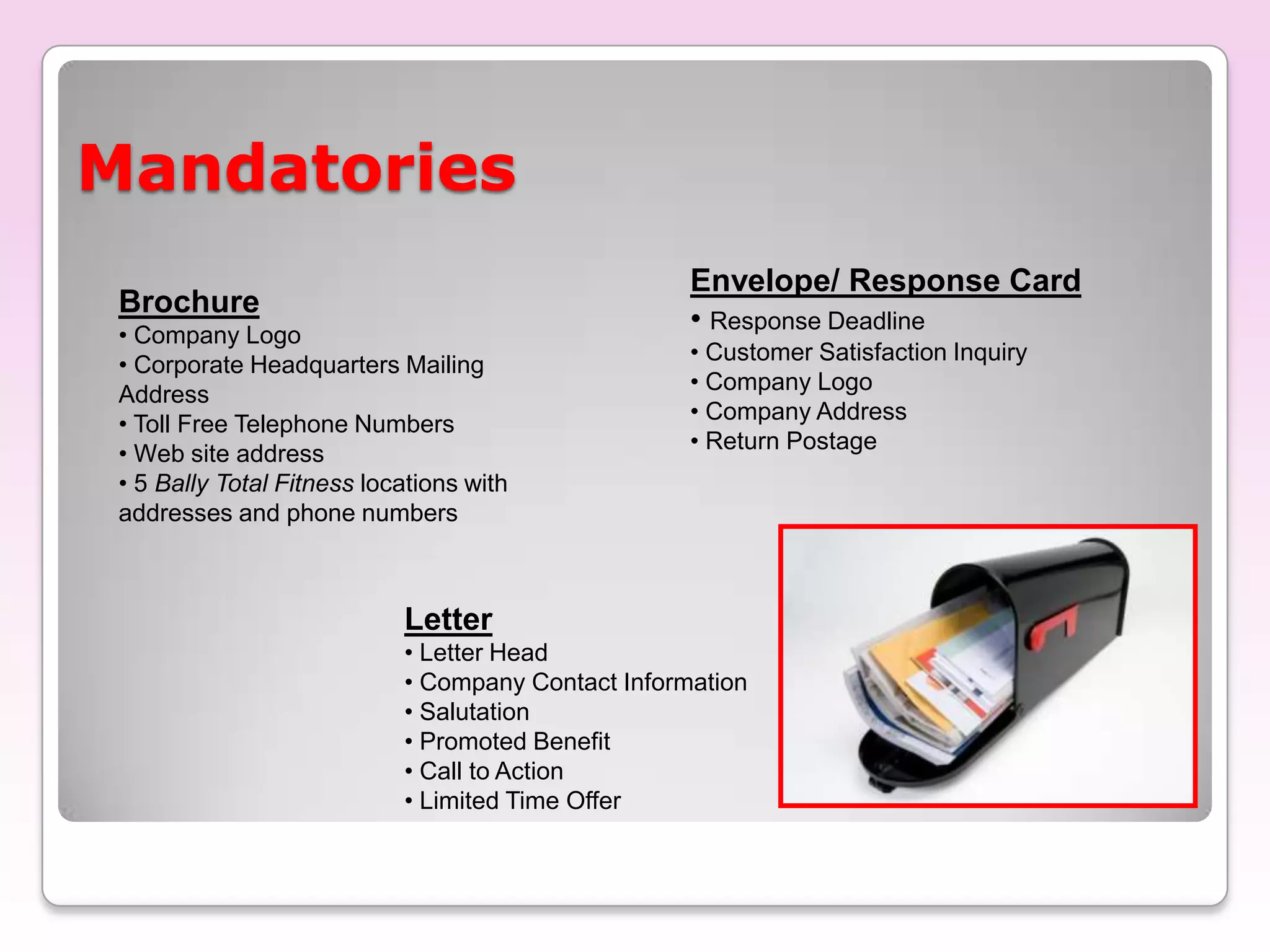 Bally Total Fitness | PPT