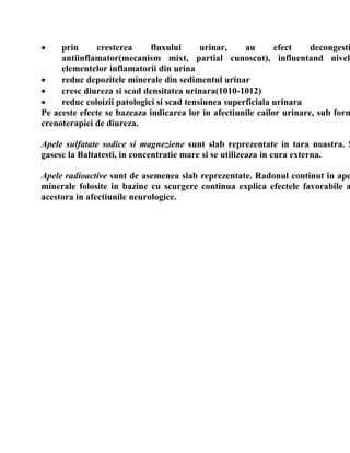 Balneofizioterapie | DOC