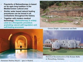 Balneotherapy and Spa Rehabilitation after Orthopedic surgery | PPT