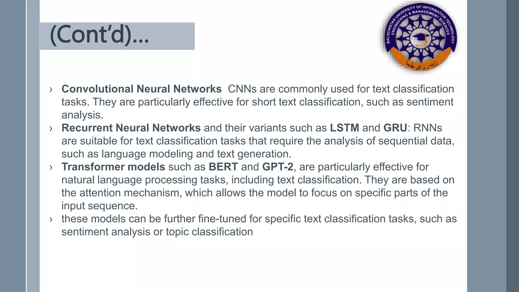 Balochi Language Text Classification Using Deep Learning 1.pptx Balochi Language Text Classification Using Deep Learning 1.pptx