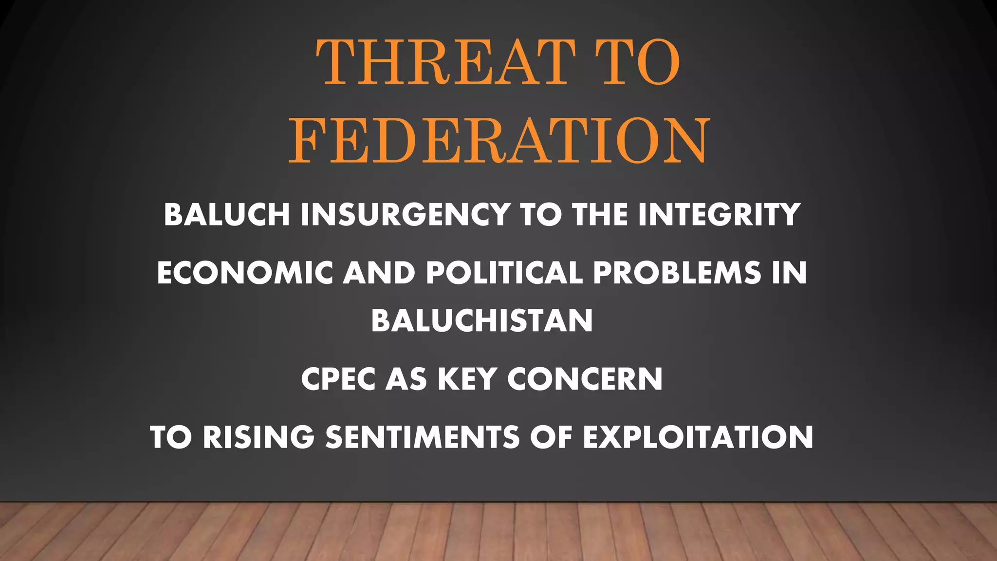 Baloch insurgency | PPT